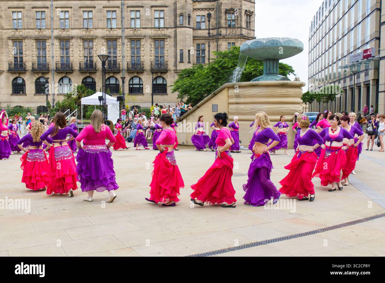 Dancers at the Chance to Dance event in Sheffield in 2013 Stock Photo ...
