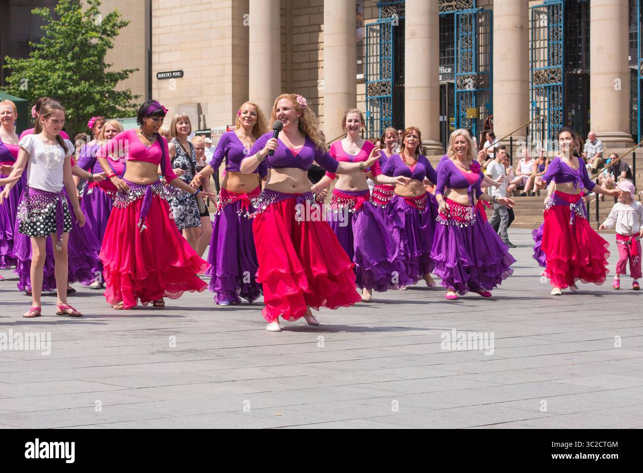 Dancers at the Chance to Dance event in Sheffield in 2013 Stock Photo ...
