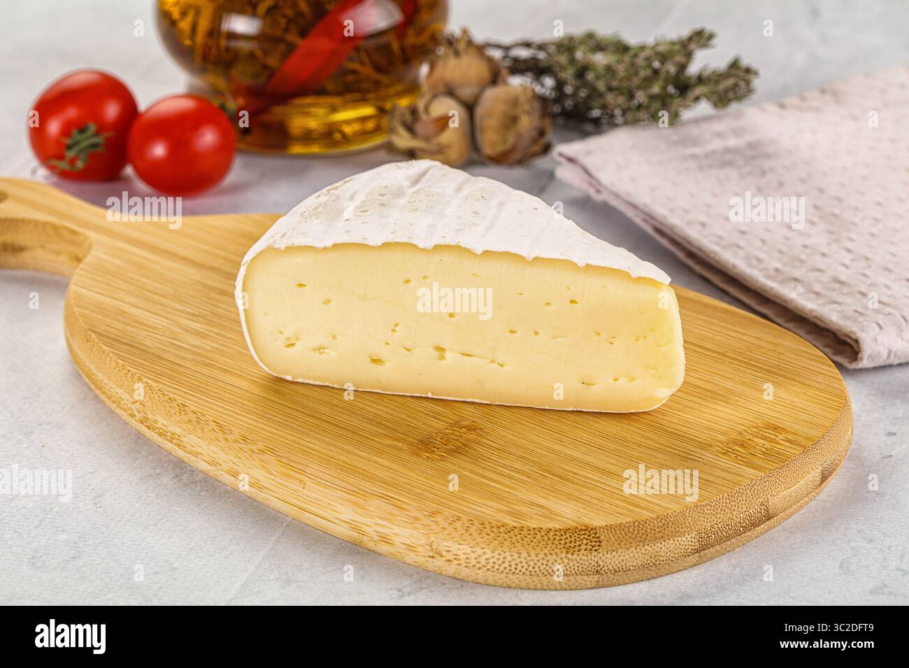 Gourmet Soft brie cheese with mold Stock Photo - Alamy