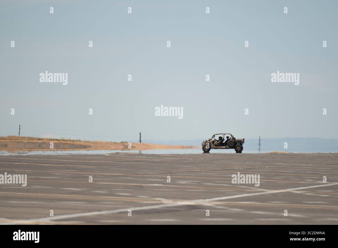 Three security forces defenders with the 521st Contingency Response ...