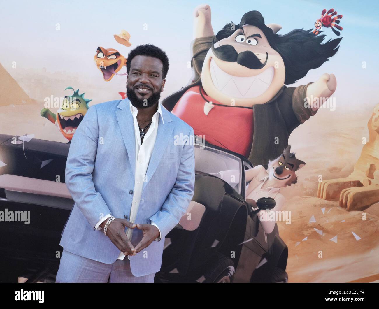 Craig Robinson arrives at the Universal Pictures' "THE BAD GUYS 2 ...