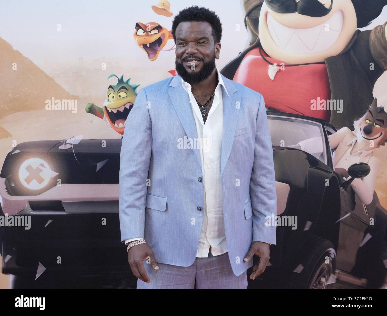 Craig Robinson arrives at the Universal Pictures' "THE BAD GUYS 2 ...