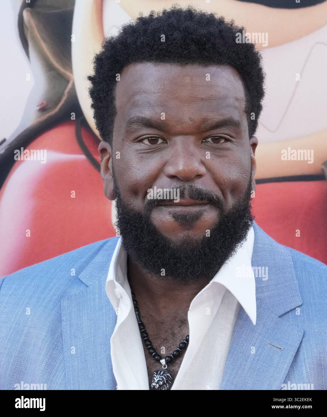 Craig Robinson arrives at the Universal Pictures' "THE BAD GUYS 2 ...