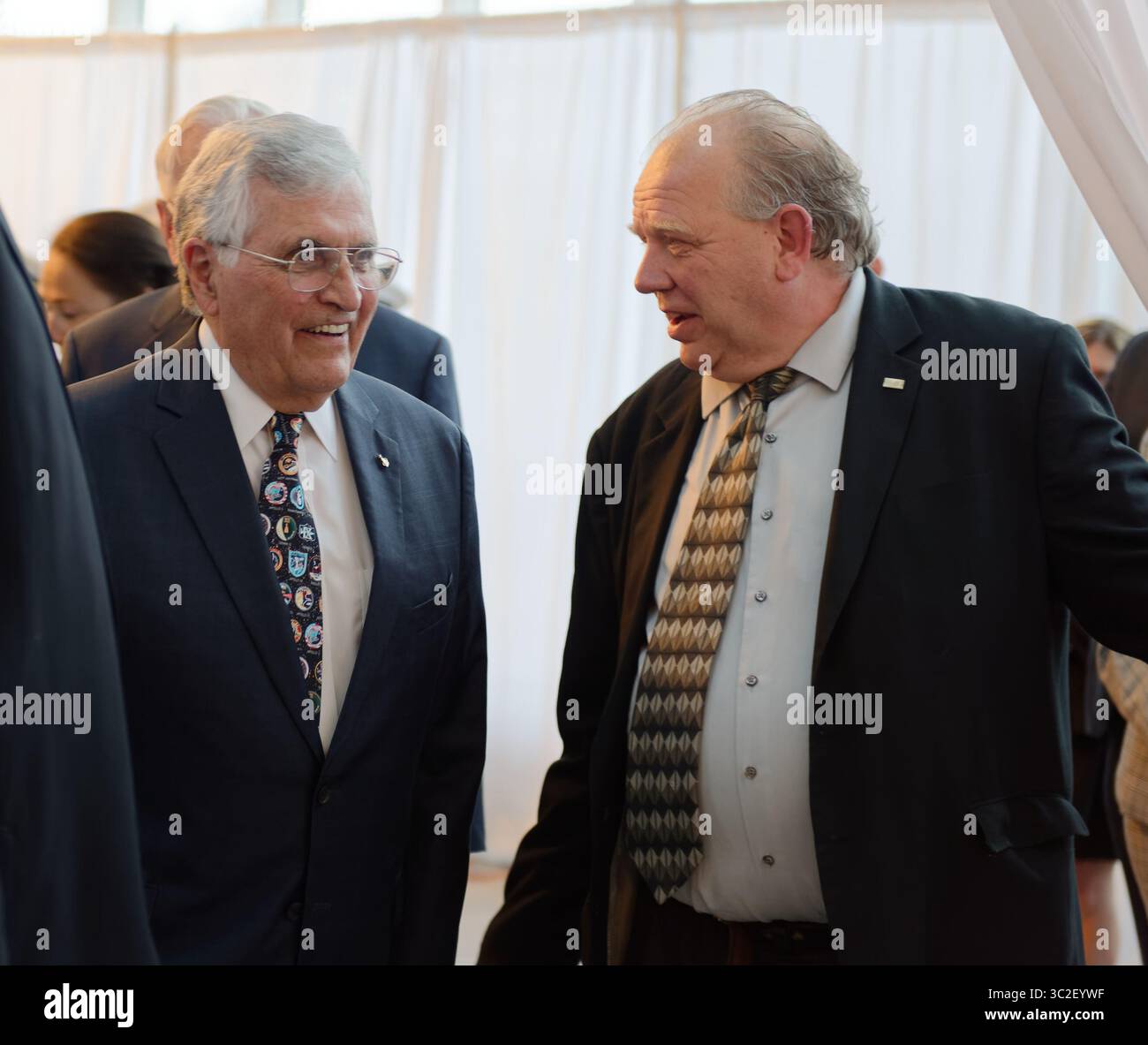 June 6, 2019 - Garden City, New York, United States - At left, Apollo 7 ...