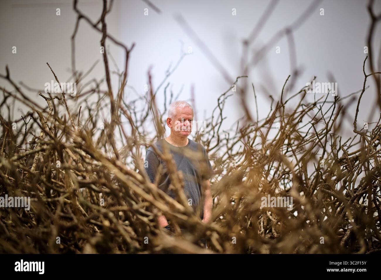 Edinburgh Scotland, UK 24 July 2025. Andy Goldsworthy, Fifty Years ...