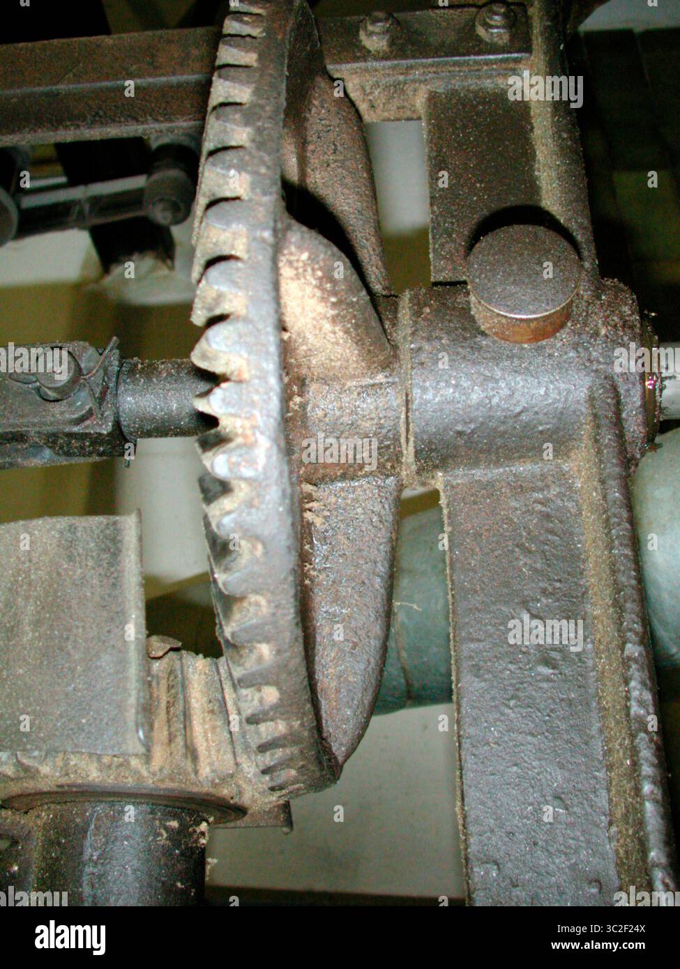 a gear or cog wheel as part of mechanical machinery a gear or cog wheel ...