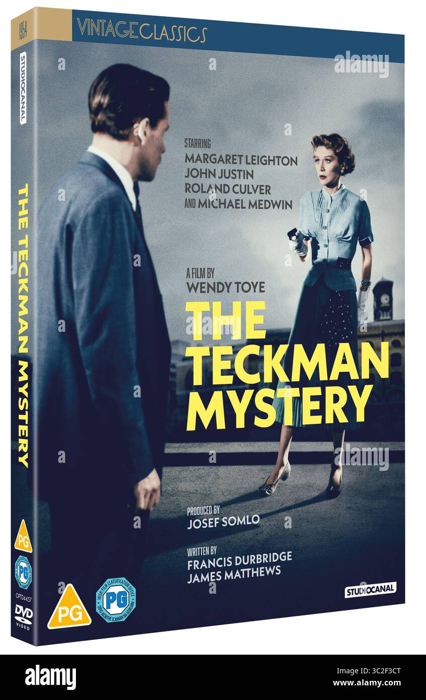 The Teckman Mystery (1954)DVD COVER ART *Filmstill - Editorial Use Only ...