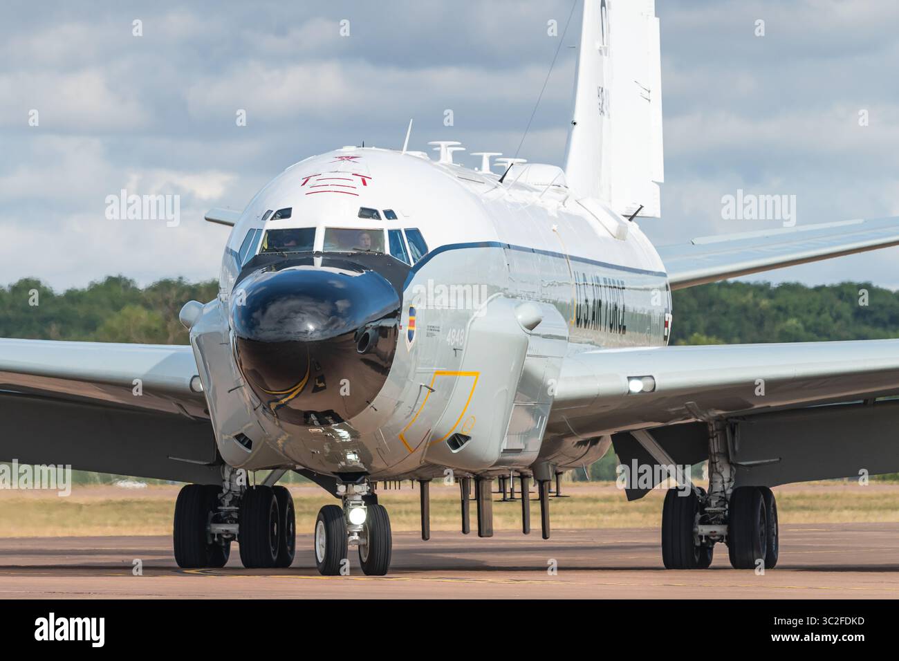 The Boeing RC-135 reconnaissance aircraft of the United States Air ...