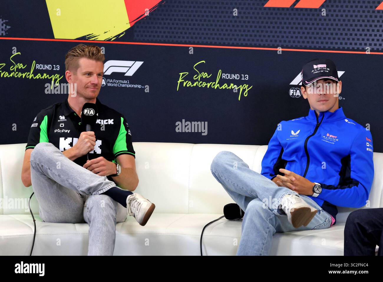 Franco colapinto nico hulkenberg f1 hi-res stock photography and images ...