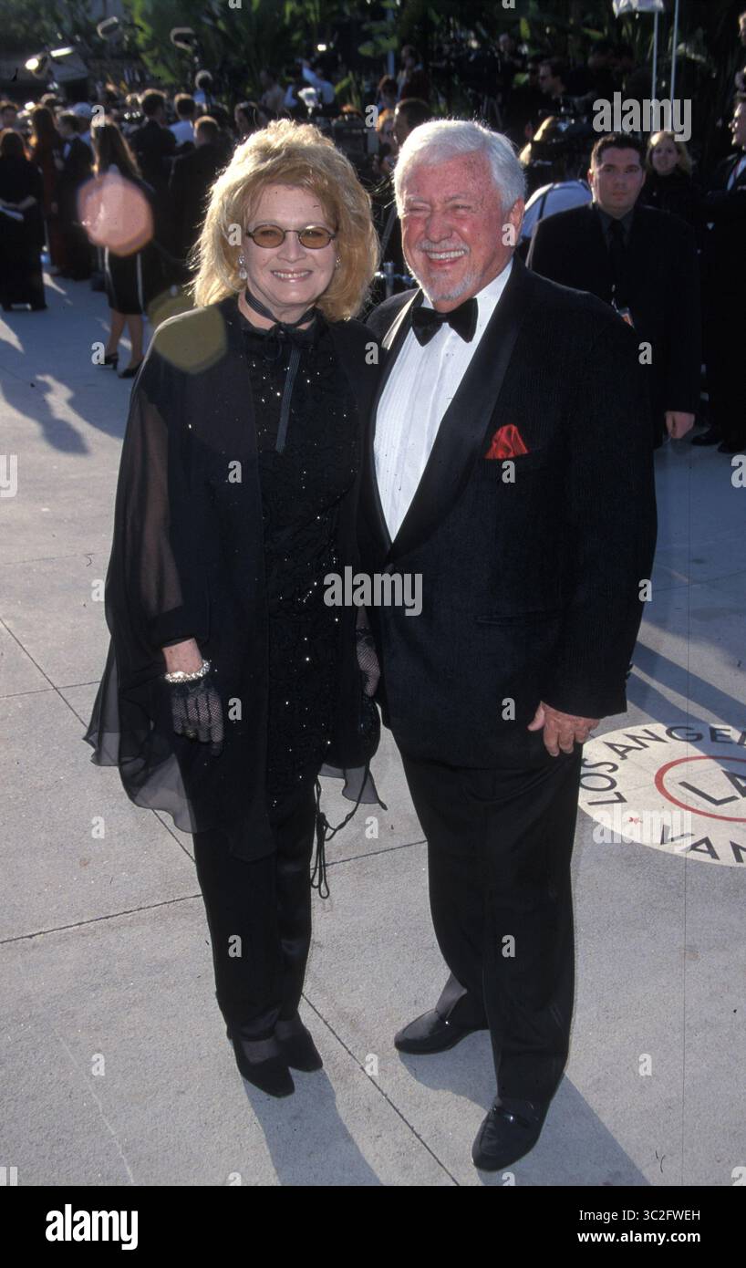 Actress ANGIE DICKINSON & M. GRIFFIN @ Vanity Fair Oscar Party. (Credit ...