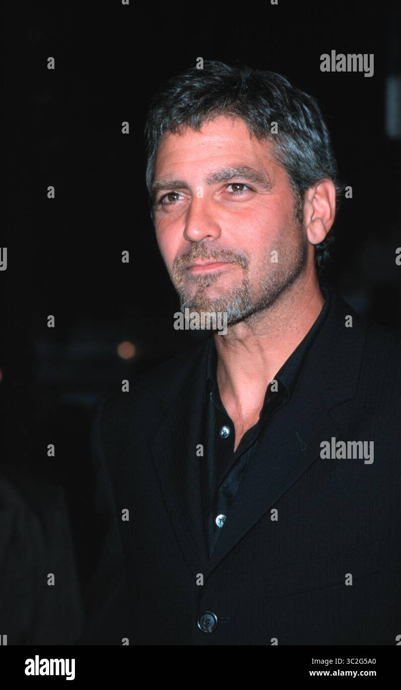 Jun 26, 2000; Los Angeles, CA, USA; Actor GEORGE CLOONEY @ 'The Perfect ...