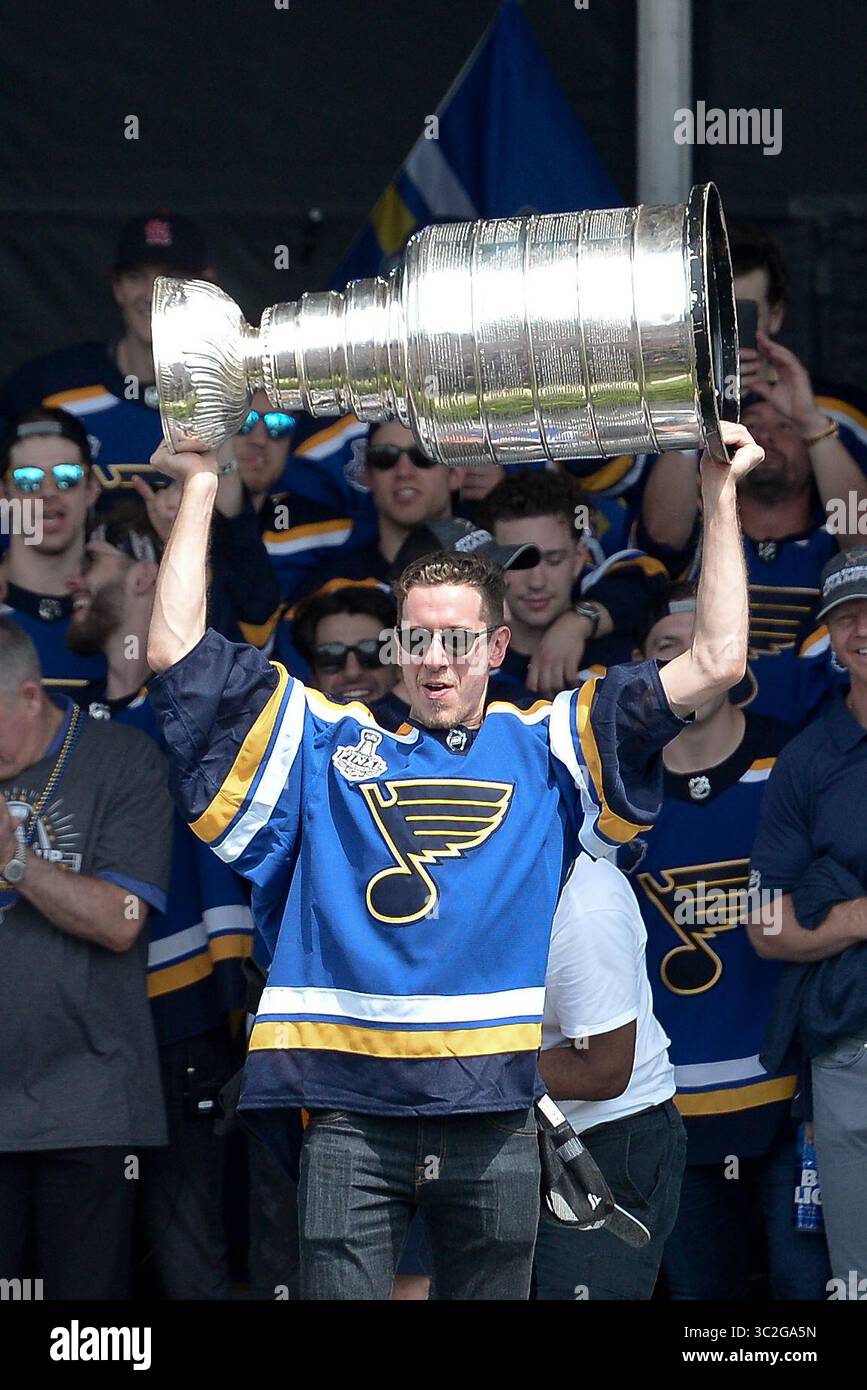 Jordan binnington blues hi-res stock photography and images - Alamy