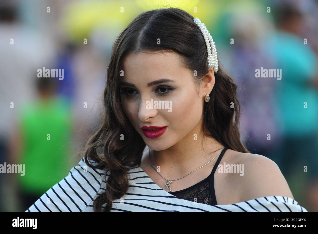 June 16, 2019 - Tambov, Tambov region, Russia - Russian singer Miranda ...