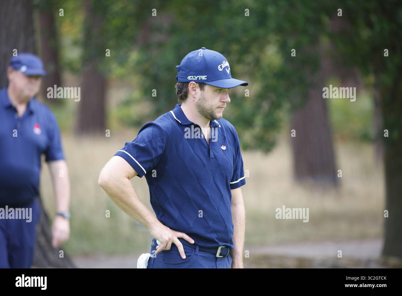 22nd July, 2025 Sunningdale, Berkshire, UK Niall Horan chats with his ...