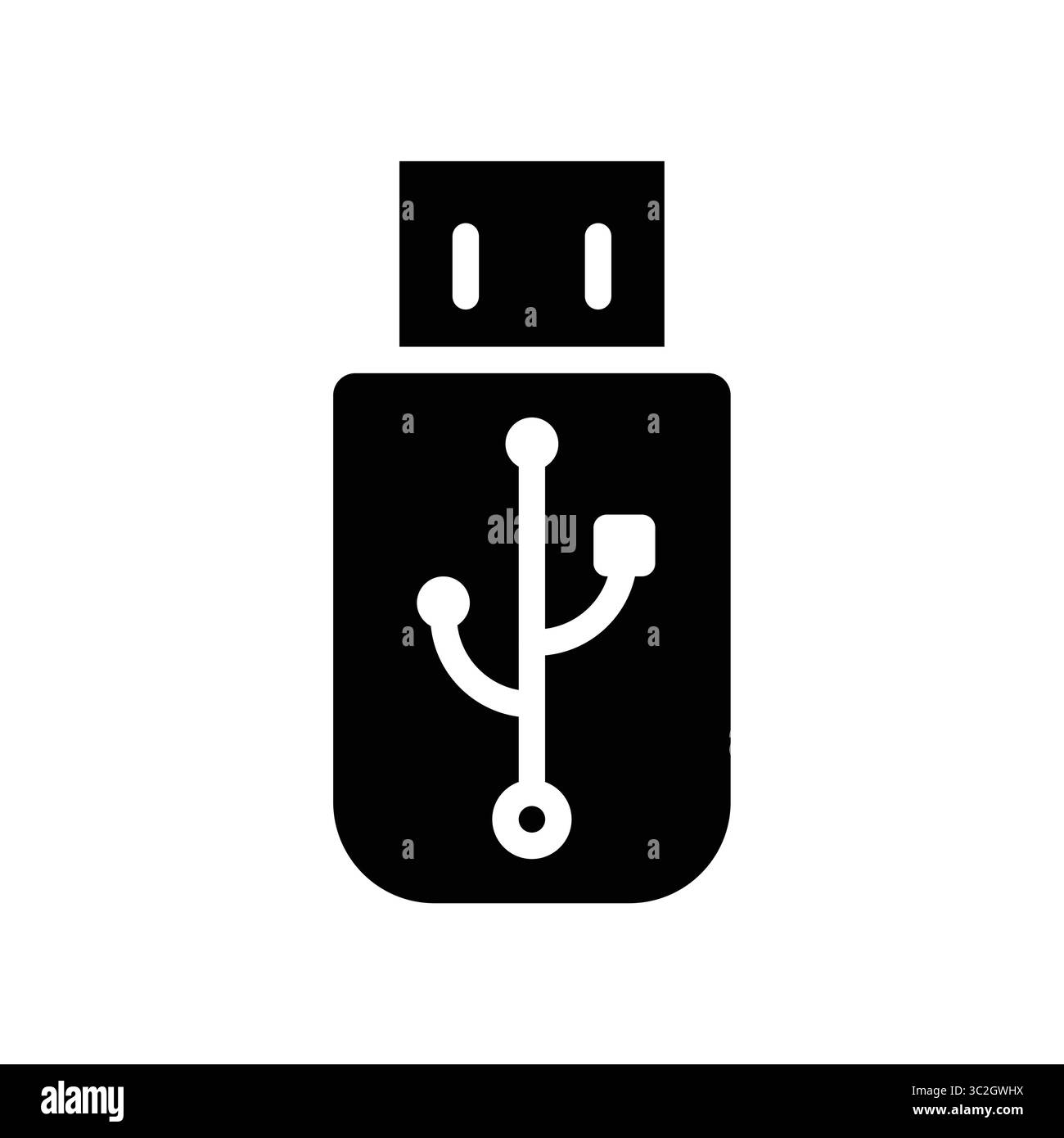 Sleek black icon computer Stock Vector Images - Alamy