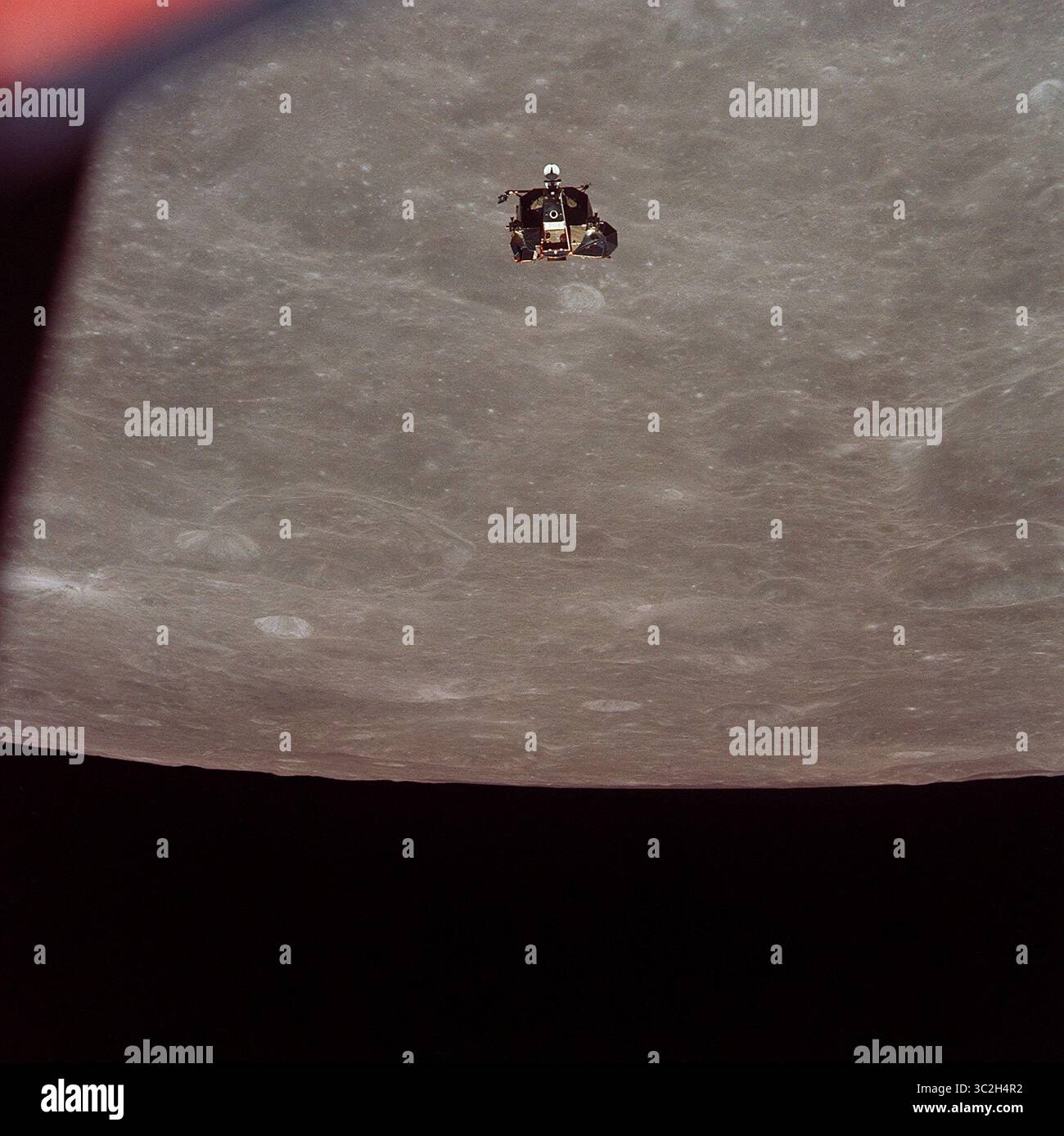 July 21, 1969 - Space - The Apollo 11 Lunar Module (LM) ascent stage ...