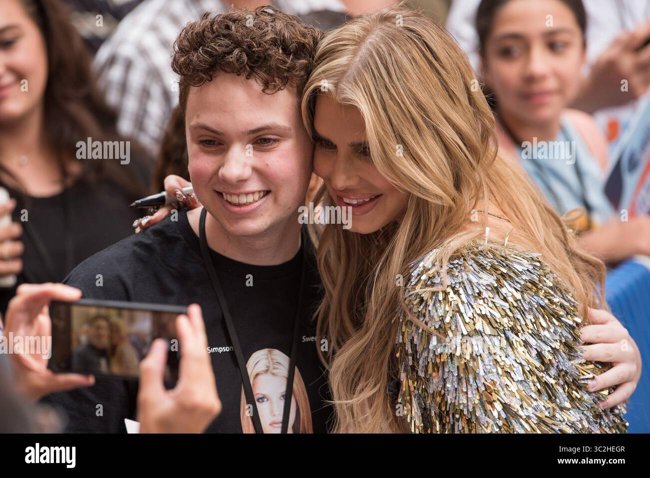 Ny. 23rd July, 2025. Jessica Simpson on stage for NBC Today Show ...