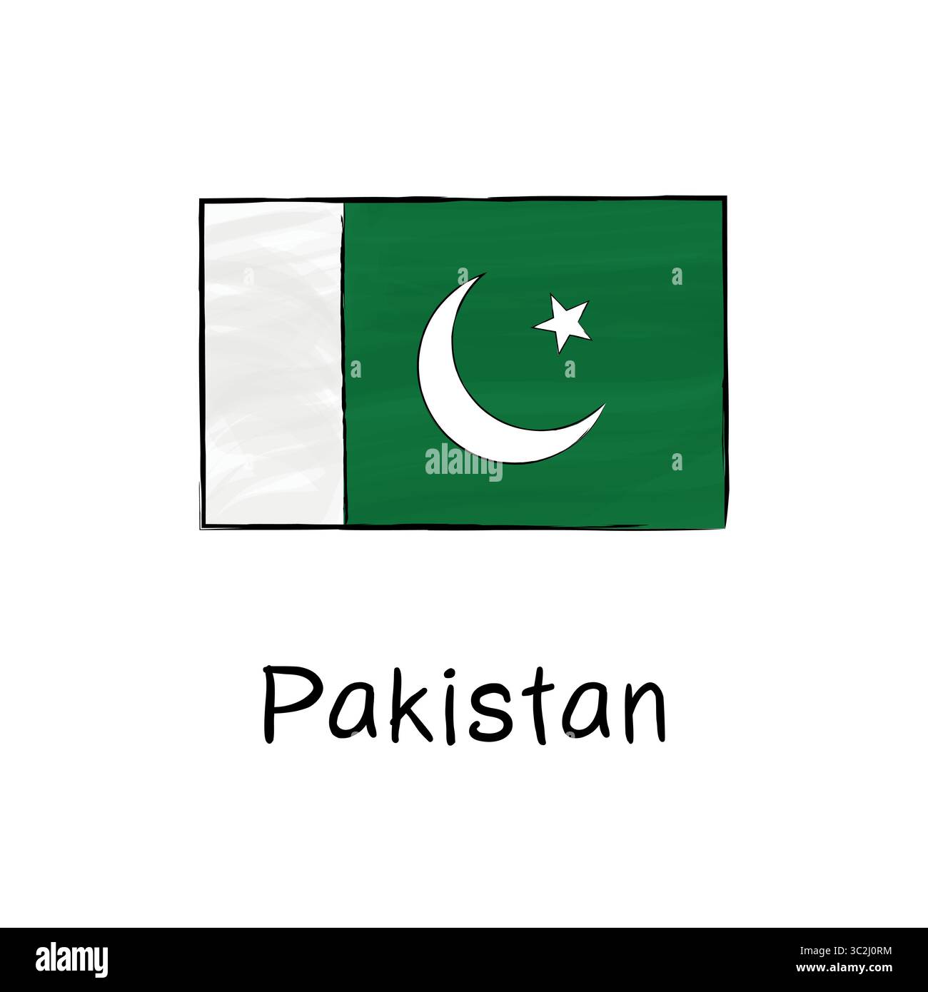 Design hand pakistan Stock Vector Images - Alamy