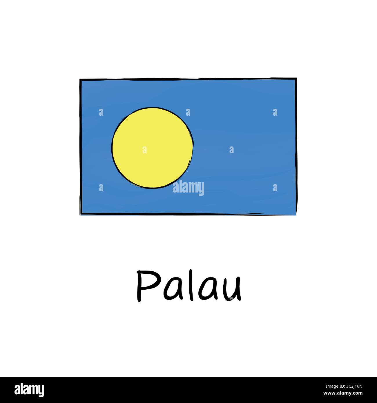 Hand drawn pacific doodle Stock Vector Images - Alamy