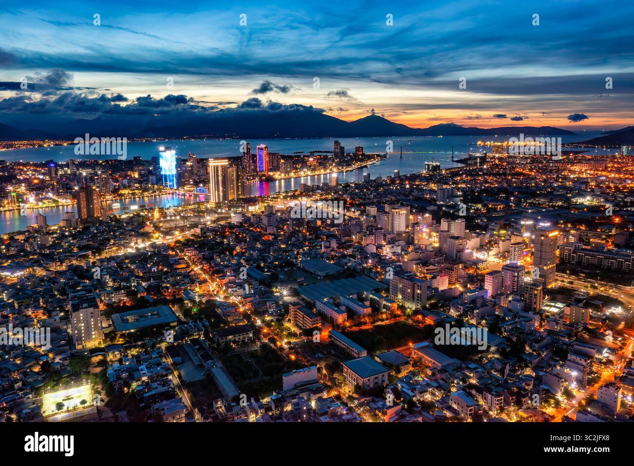 Da Nang city is a very famous destination for tourists Stock Photo - Alamy