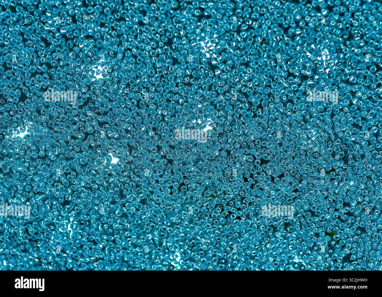 Vibrant Turquoise Bubbles Abstract Background – High-Resolution ...