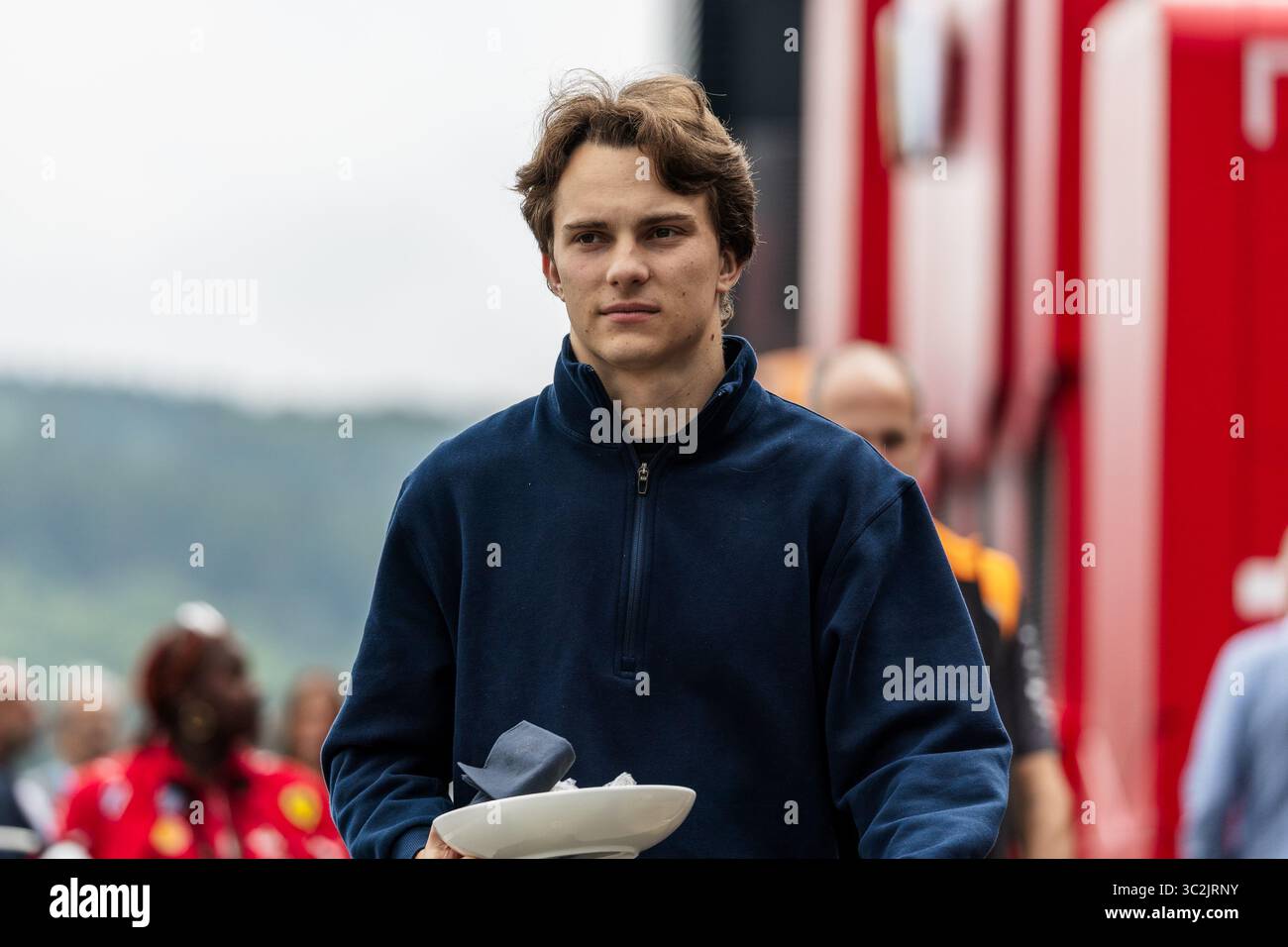 Circuit de Spa-Francorchamps, Stavelot, Belgium. 24.July.2025; Oscar ...