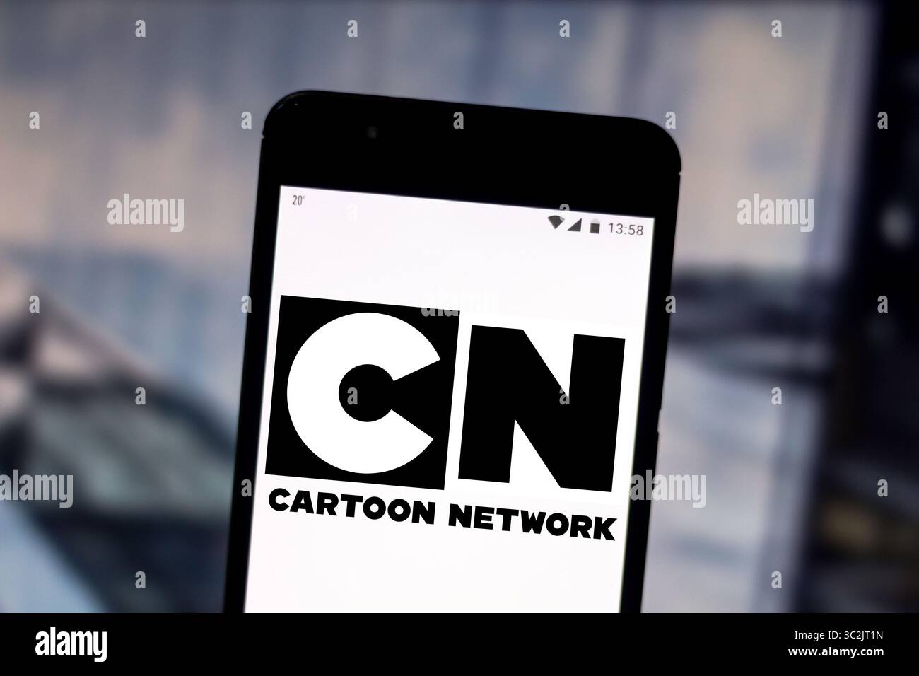 June 5, 2019 - Brazil - In this photo illustration the Cartoon Network ...