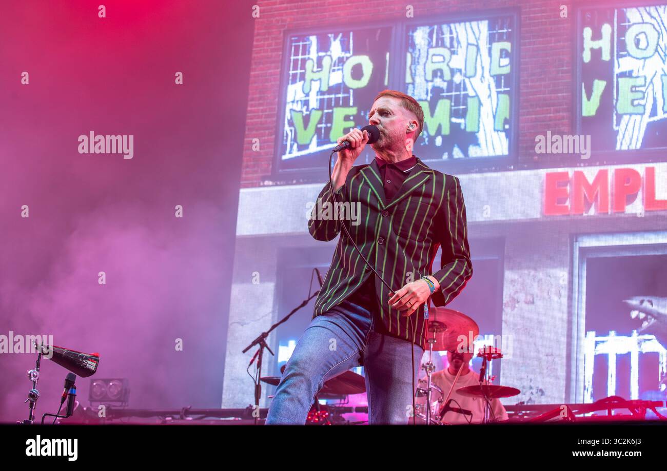 Charles Richard Wilson (Ricky Wilson) , lead singer of the Kaiser ...