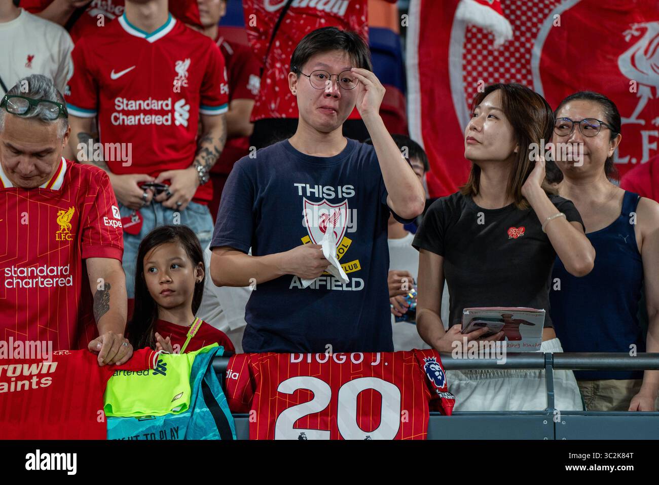 Hong Kong Football Festival Liverpool Open Training A Soccer fans of ...