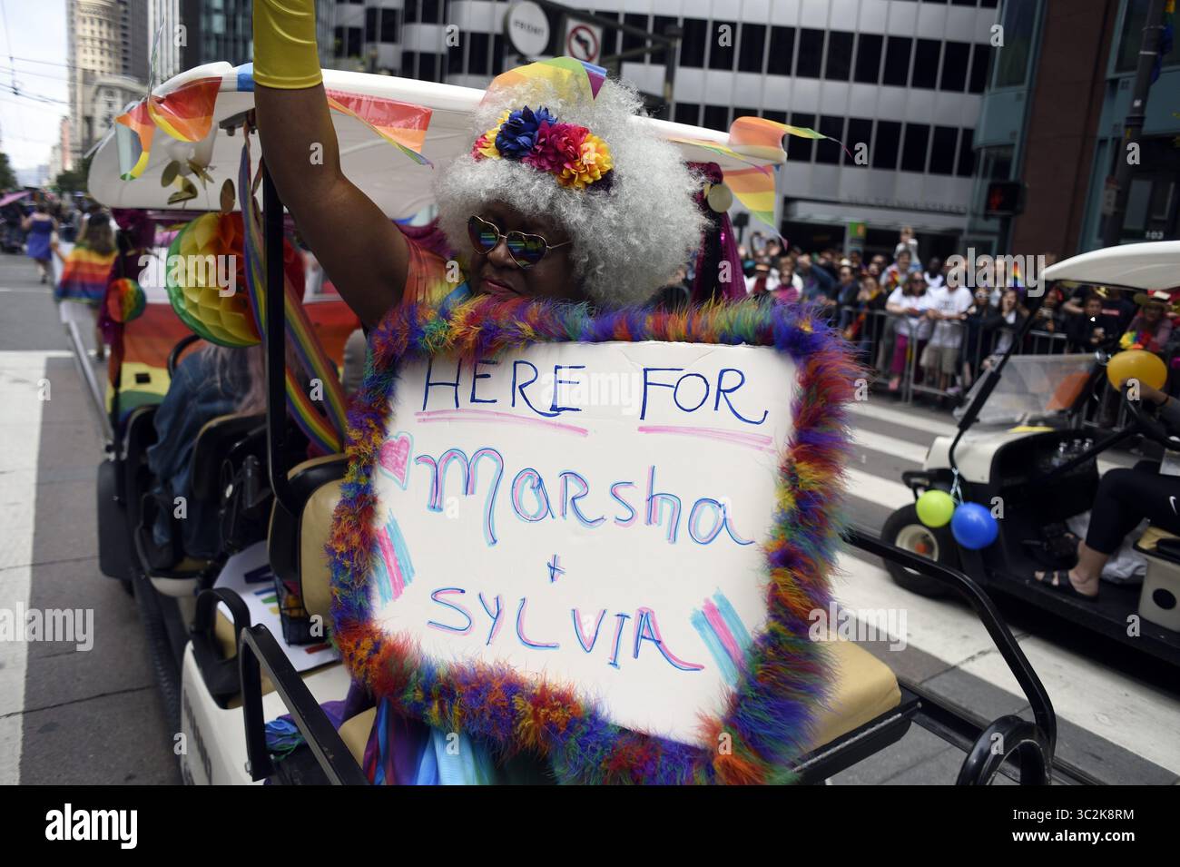 Marsha p johnson sylvia rivera hi-res stock photography and images - Alamy