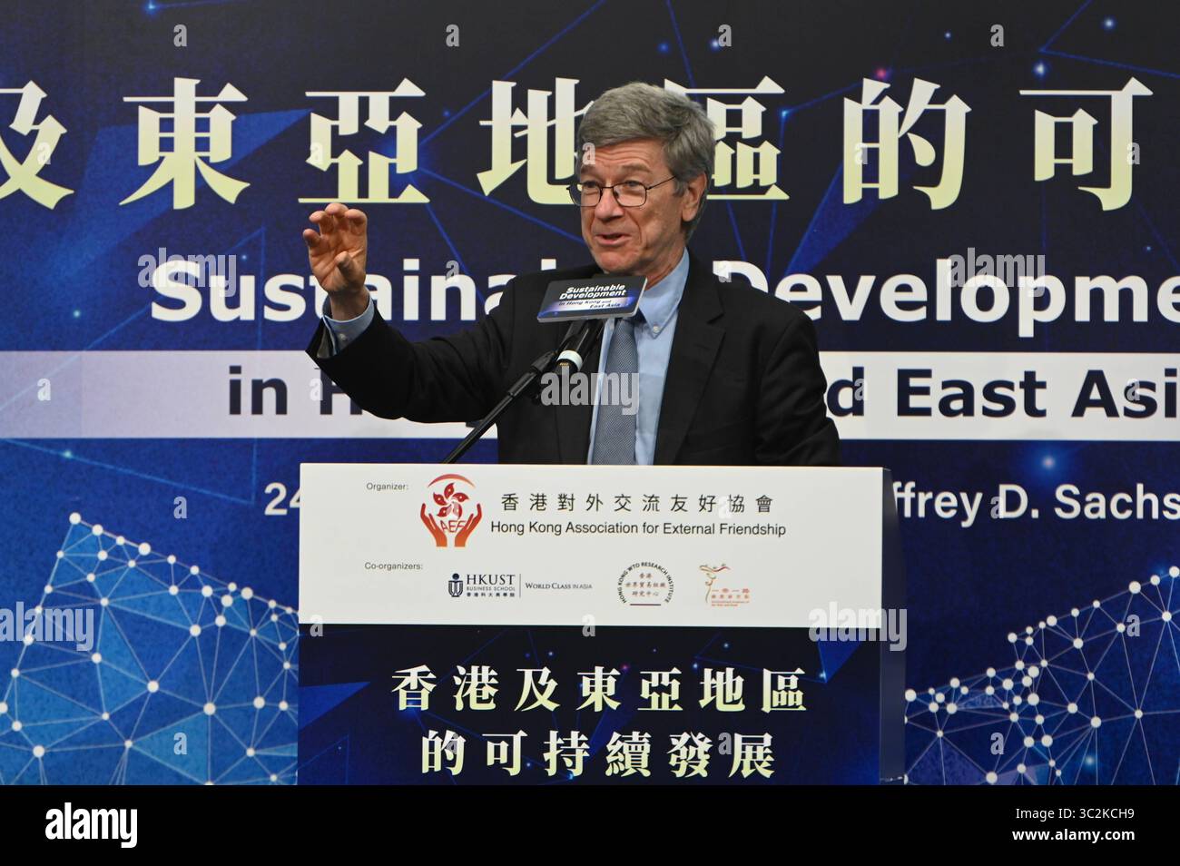 Jeffrey D. Sachs In Hong Kong Jeffrey D. Sachs, professor of Columbia ...