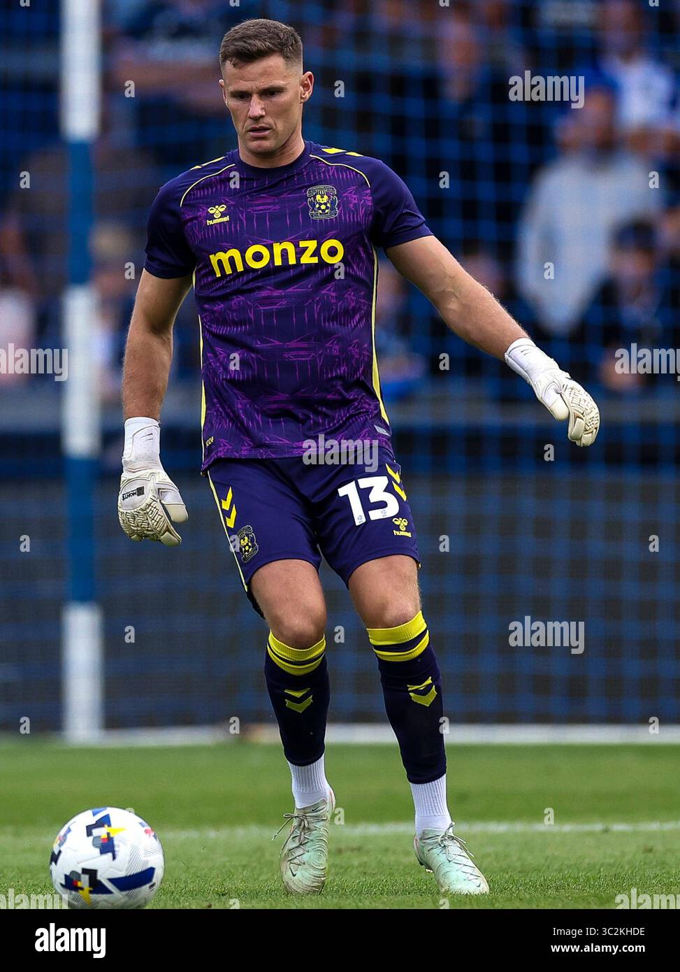 Coventry City goalkeeper Ben Wilson during a pre-season friendly match ...
