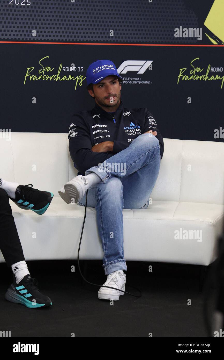 July 24th, 2025, Circuit de Spa-Francorchamps, Spa-Francorchamps, Formula 1 Moet & Chandon ...