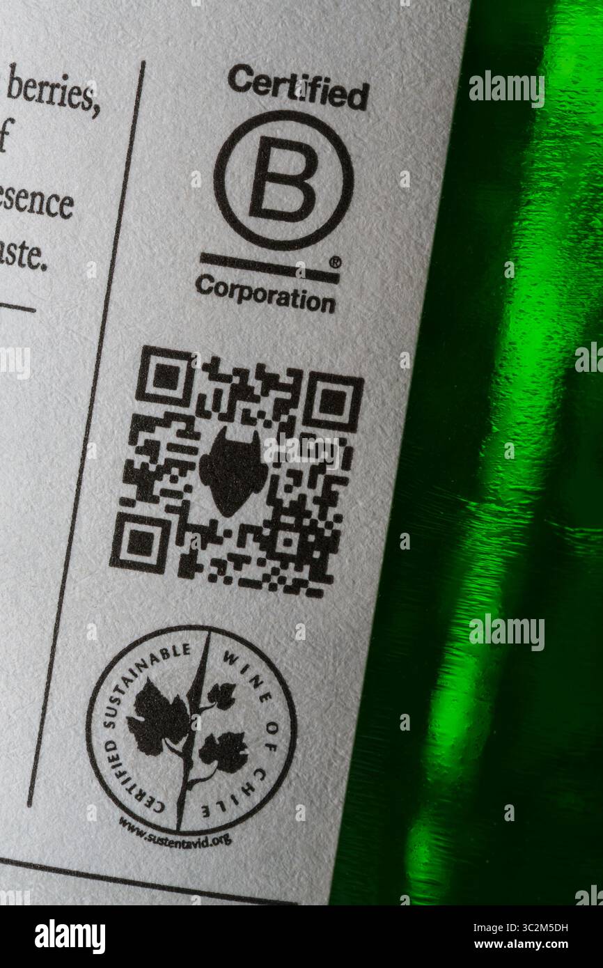 B corp label hi-res stock photography and images - Alamy