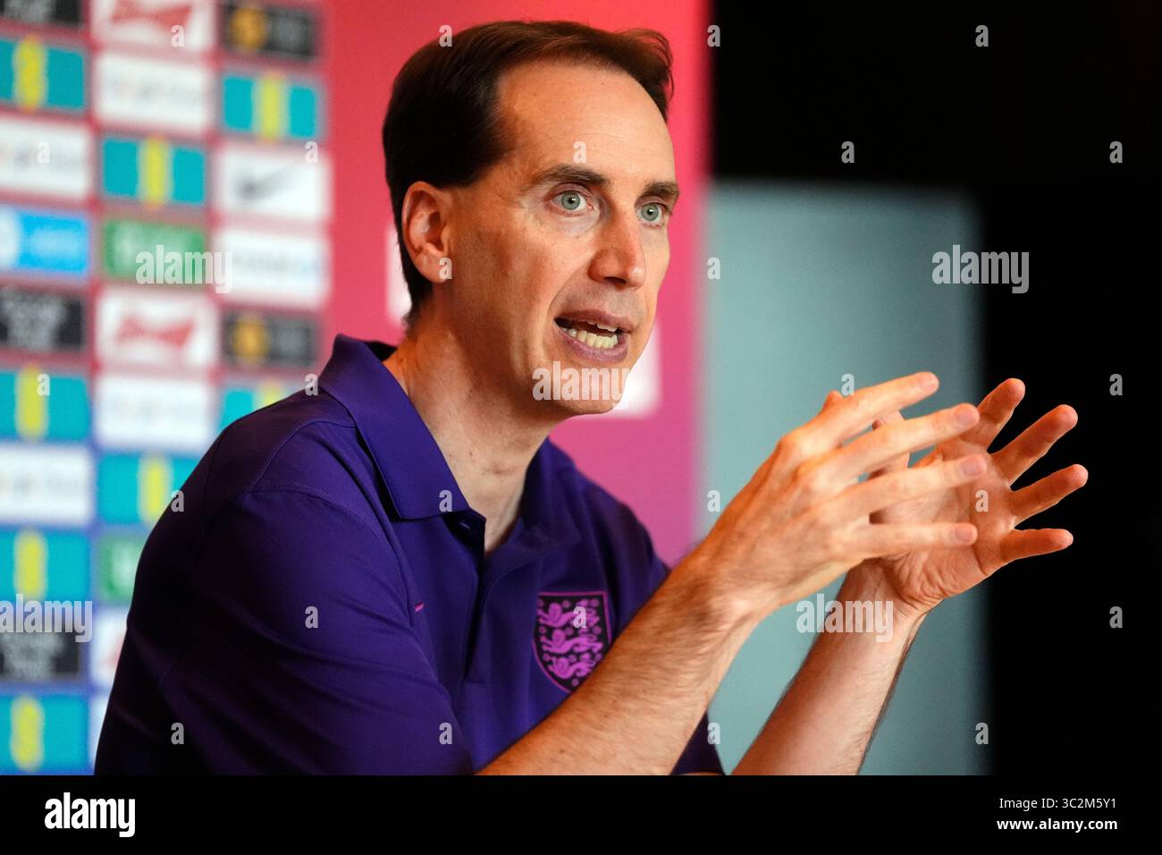 The FA Chief Executive Officer Mark Bullingham during a press ...
