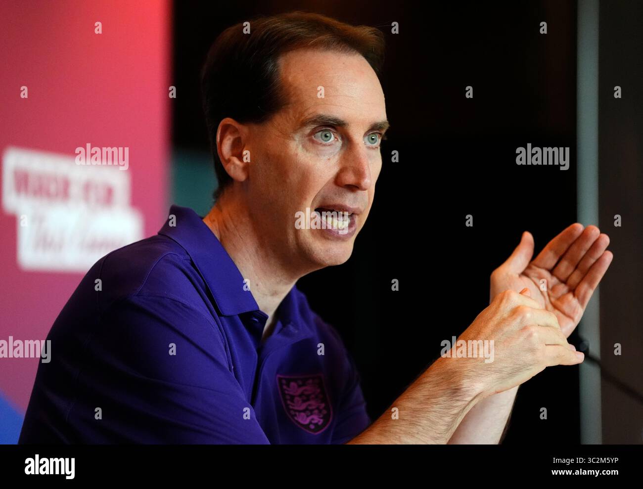 The FA Chief Executive Officer Mark Bullingham during a press ...