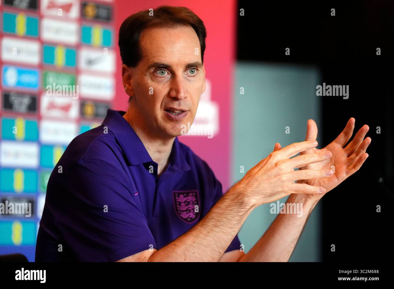 The FA Chief Executive Officer Mark Bullingham during a press ...