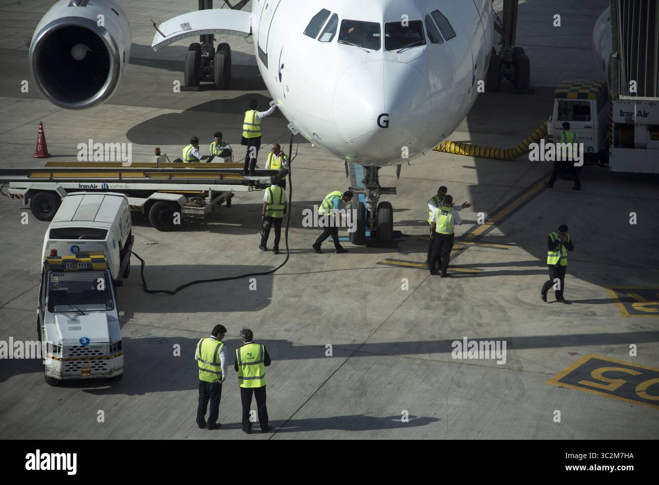 July 8, 2019 - Tehran, Tehran, IRAN - Iranian Muslims ready to board a ...