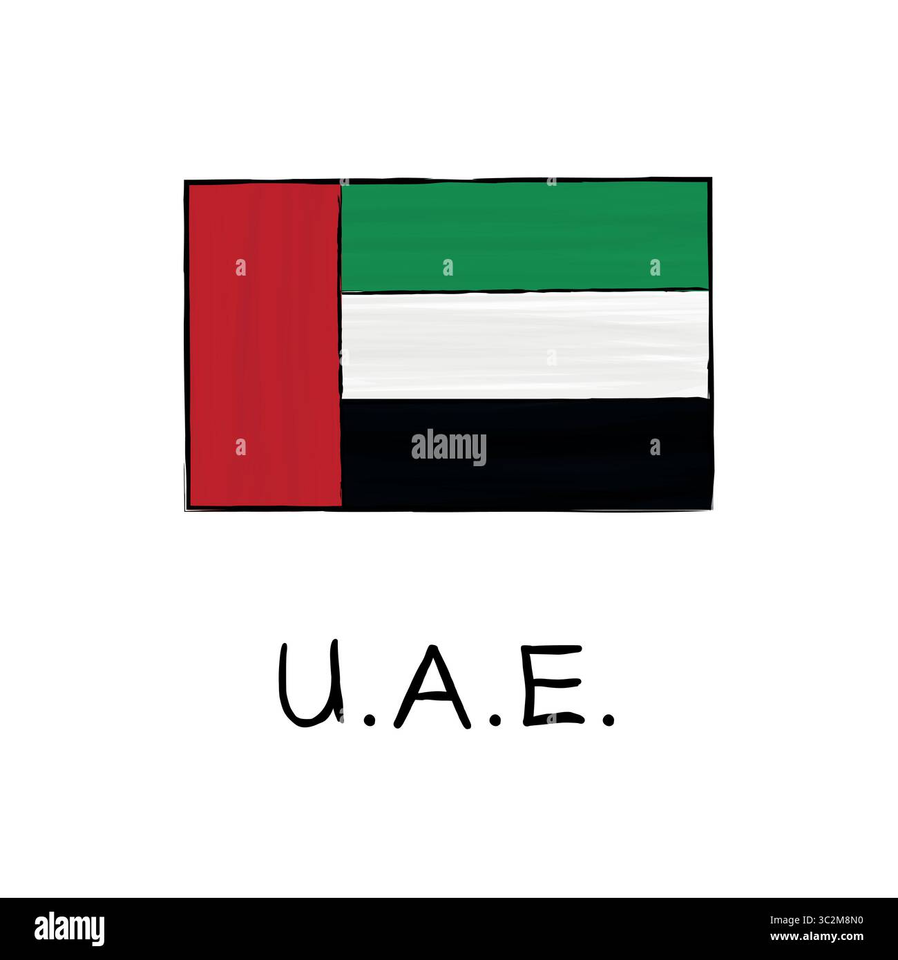 Emirati pride vector vectors hi-res stock photography and images - Alamy