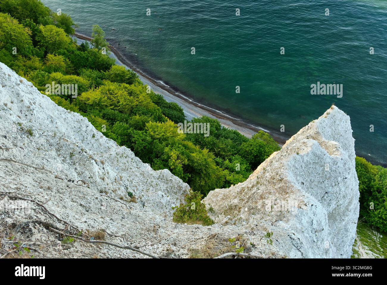 July 7, 2025 – Sassnitz-Germany: View from Viktoriasicht in Jasmund ...