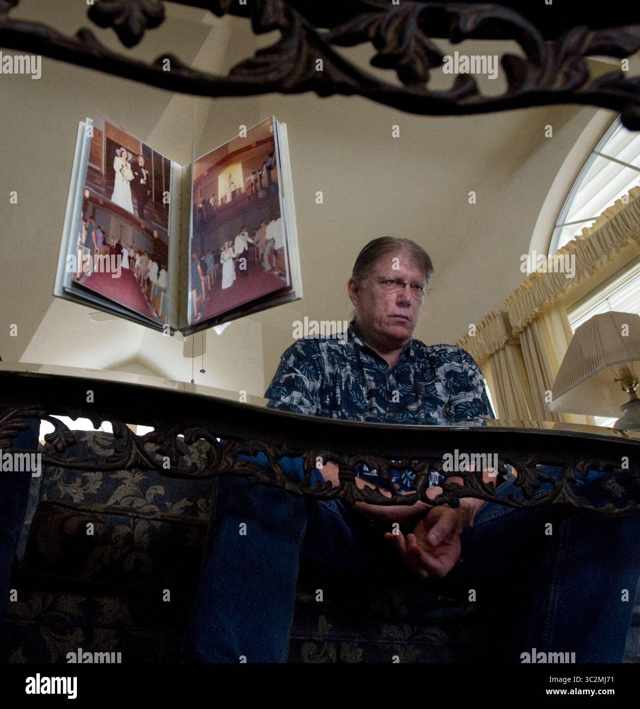 March 15, 2011 - Sacramento, California, USA - DAVID WALLIN sits on a ...