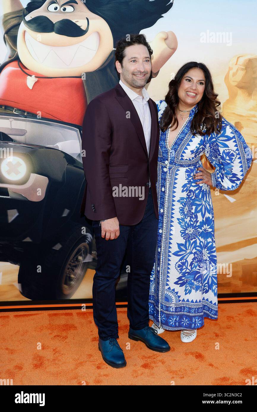 July 23, 2025, Los Angeles, California, USA: Etan Cohen, Emily Cohen at ...