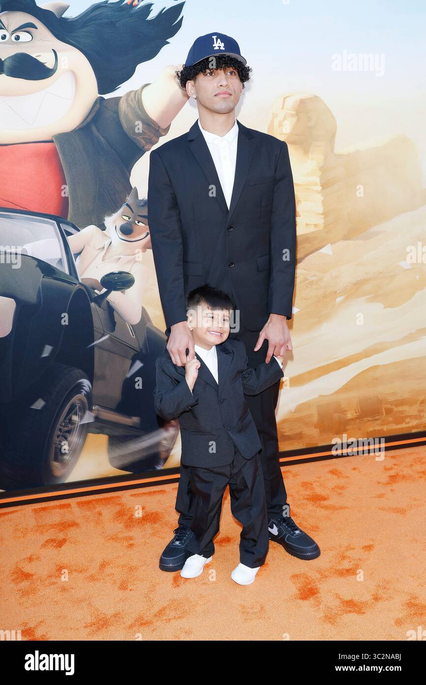 July 23, 2025, Los Angeles, California, USA: Anthony Vargas, son Noah ...