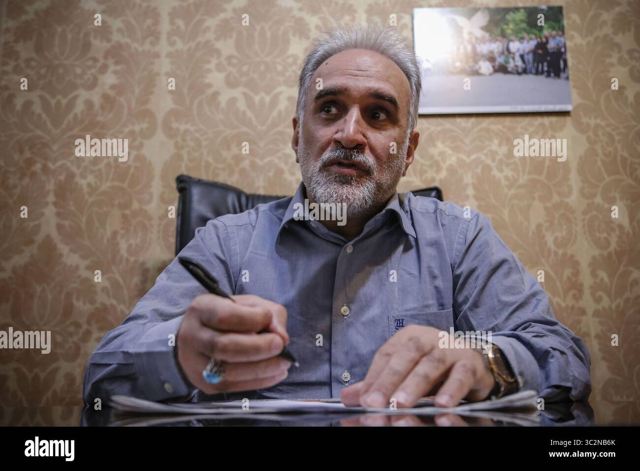 June 3, 2018 - Tehran, Tehran, IRAN - Iranian reformist politician and former militant, Ahmad ...