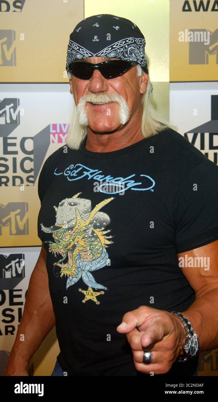 File photo dated 31/08/06 of Hulk Hogan arriving at the MTV Video Music ...