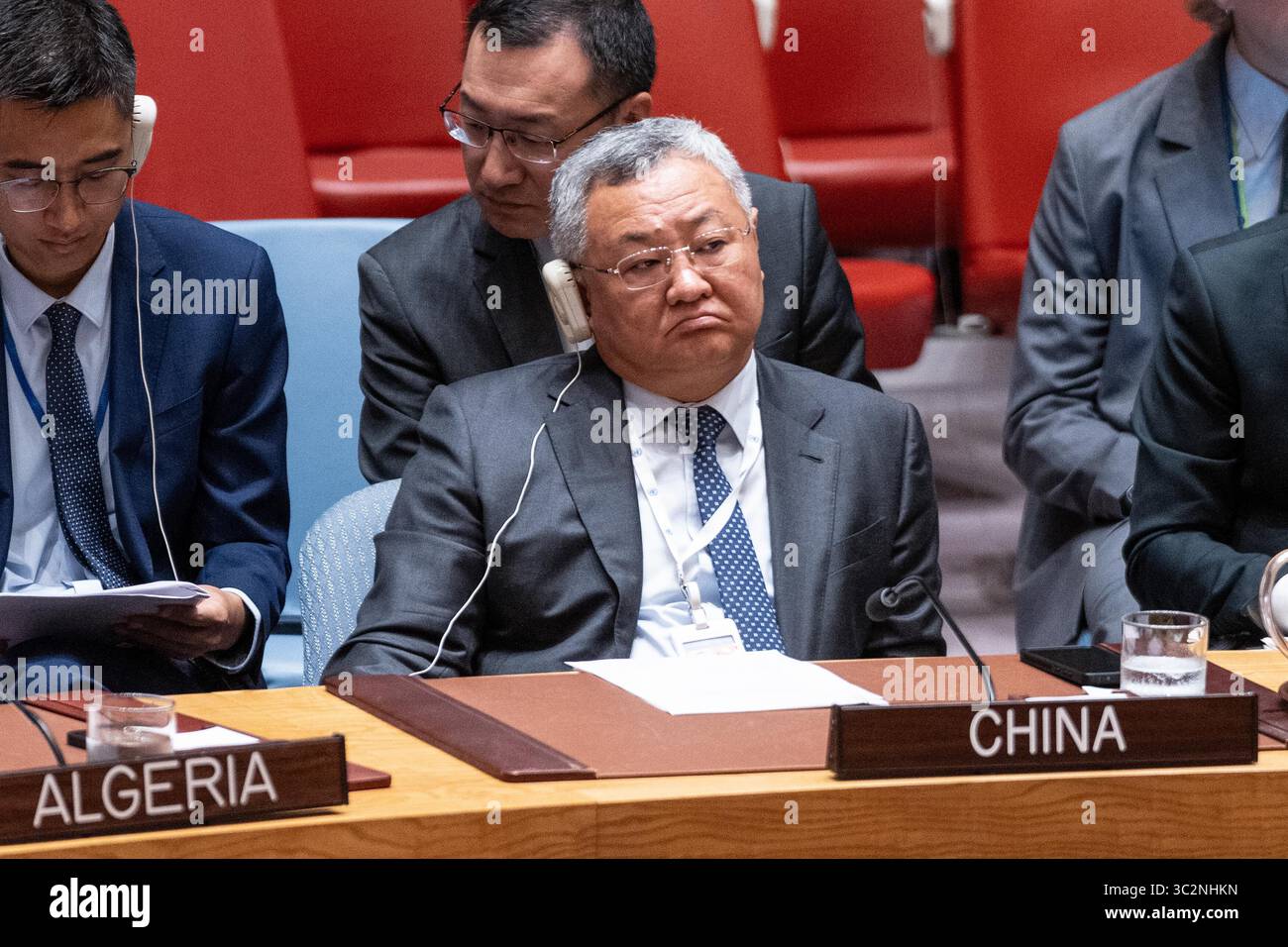 July 24, 2025, Bronx, New York, USA: Ambassador Fu Cong of China ...