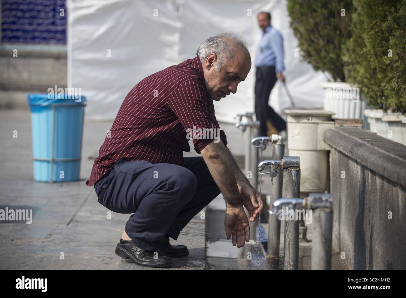 July 16, 2019 - Shahre-Ray, Tehran, Iran - Shia Muslims in the Shah ...