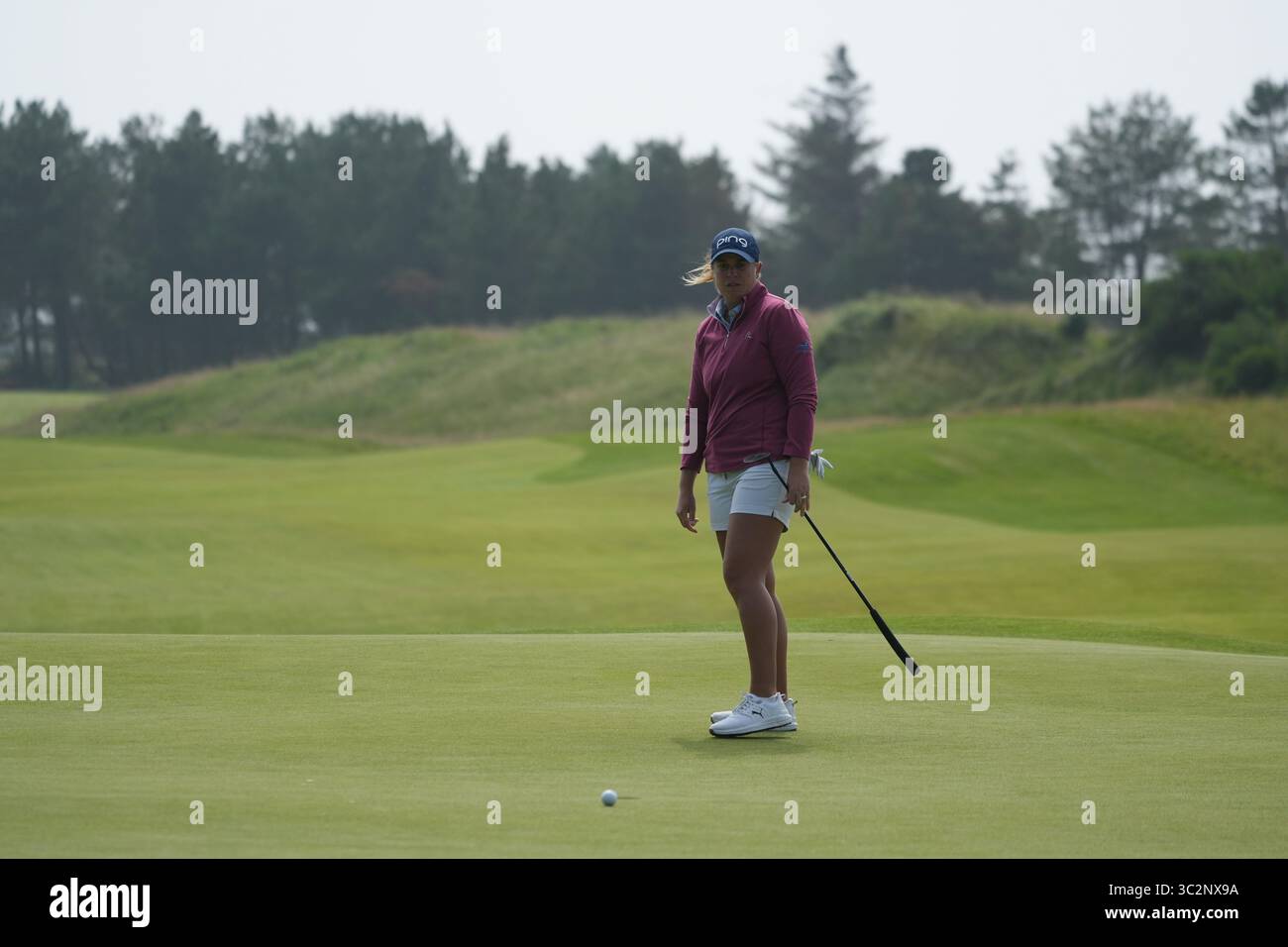 24th July 2025; Dundonald Links, Irvine, Scotland ISPS HANDA Womens Scottish Open Golf Round 1 ...