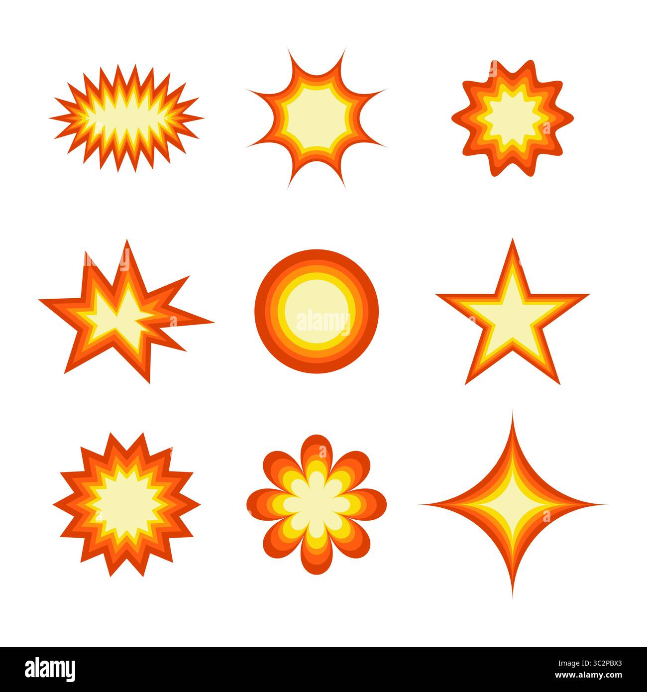 Grid explosion Stock Vector Images - Alamy