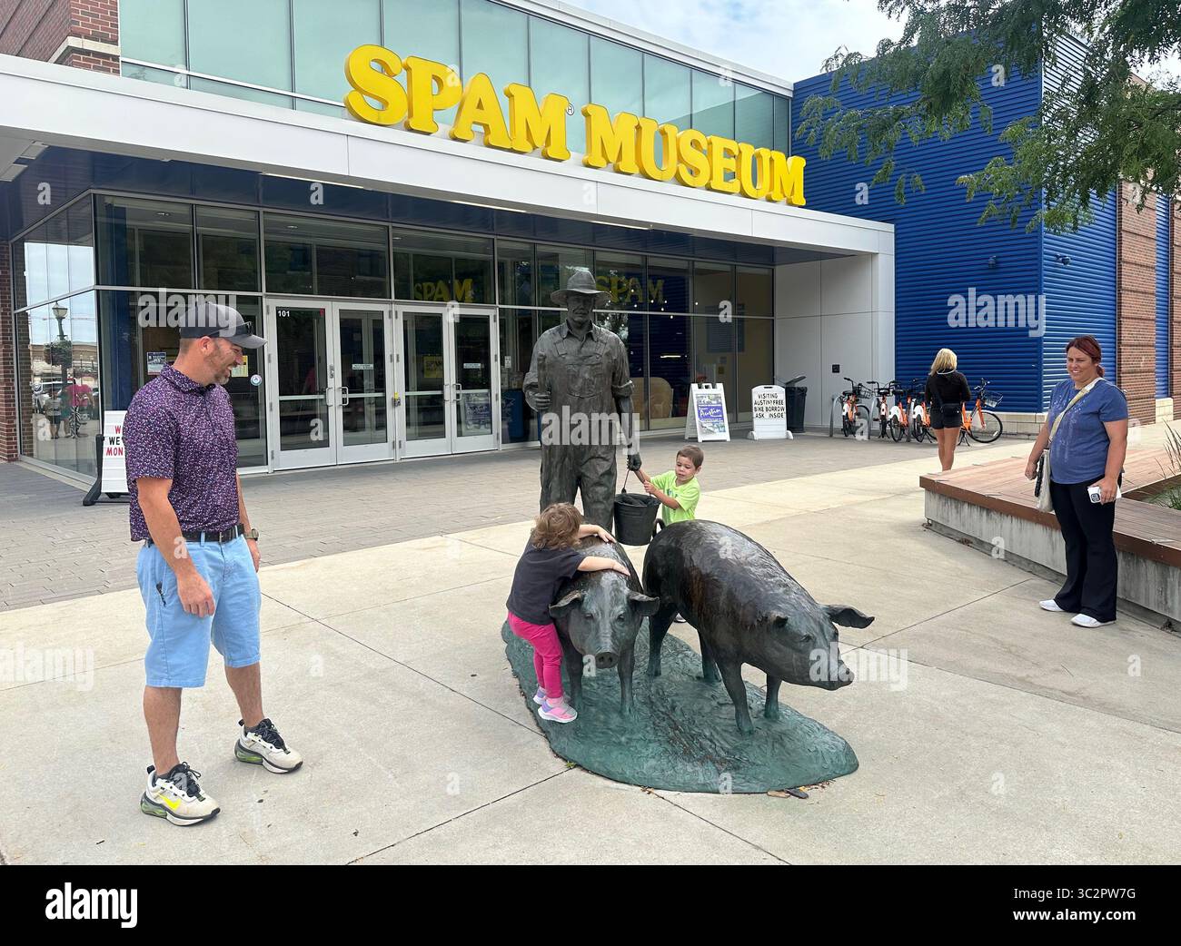 Austin, Minnesota, USA. 21st July, 2025. The Spam Museum is a popular ...